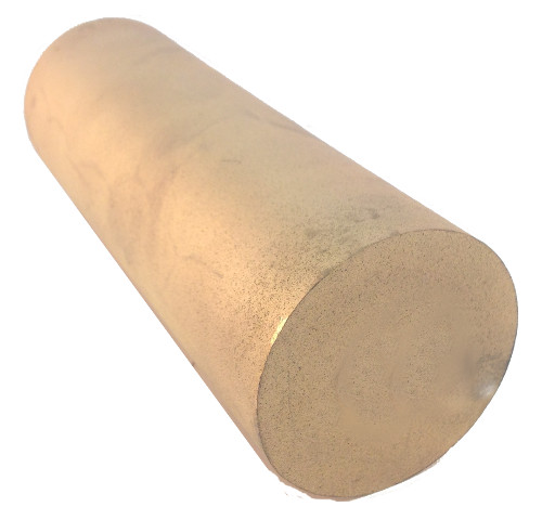 Solid ID x 0.5 in OD x 6.5 in OAL SAE 841 Oil Impregnated Bronze Bar ...
